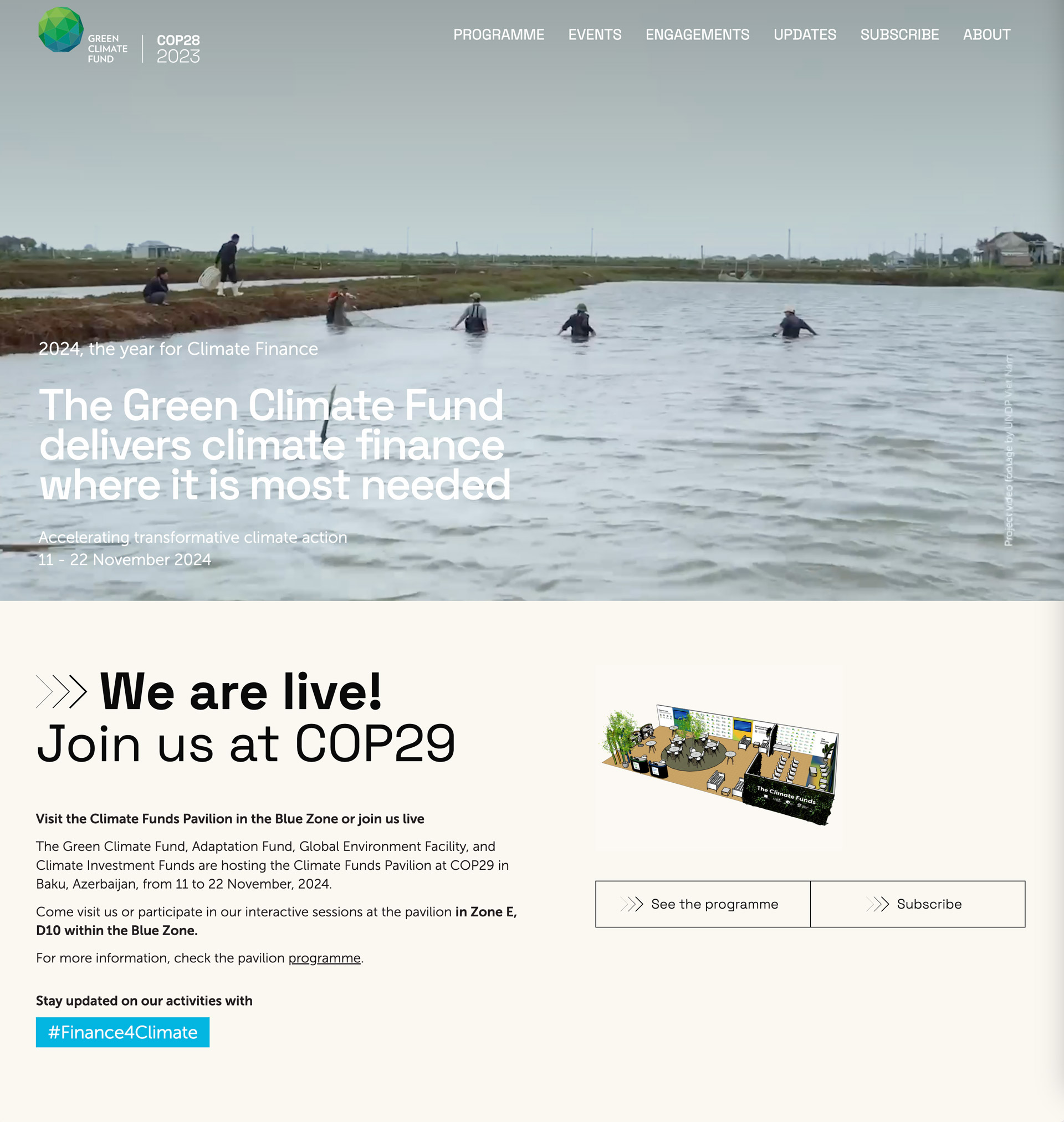 Join GCF at COP29 | Green Climate Fund