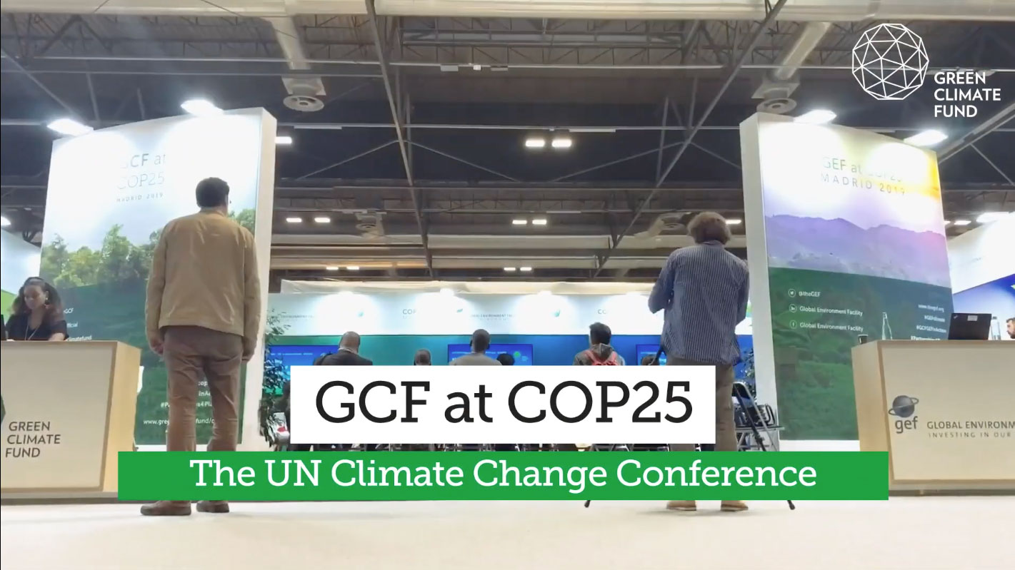 GCF at COP25 | Green Climate Fund